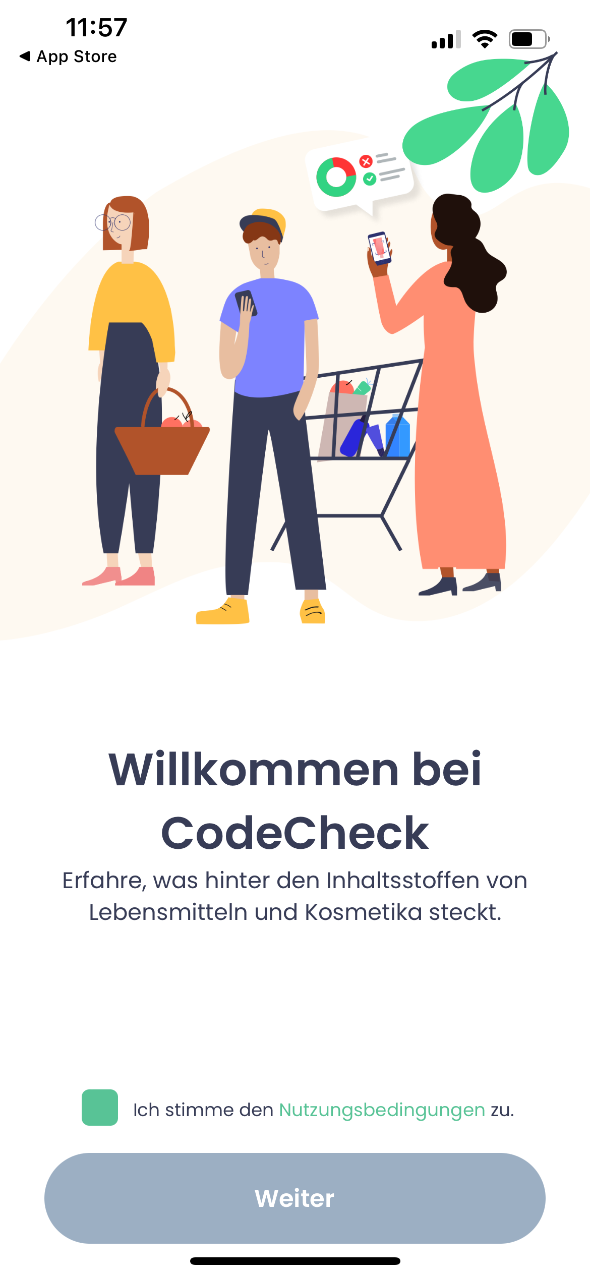 App-Test »CodeCheck«: Ein Barcode-Scan zeigt, was drin ist ...